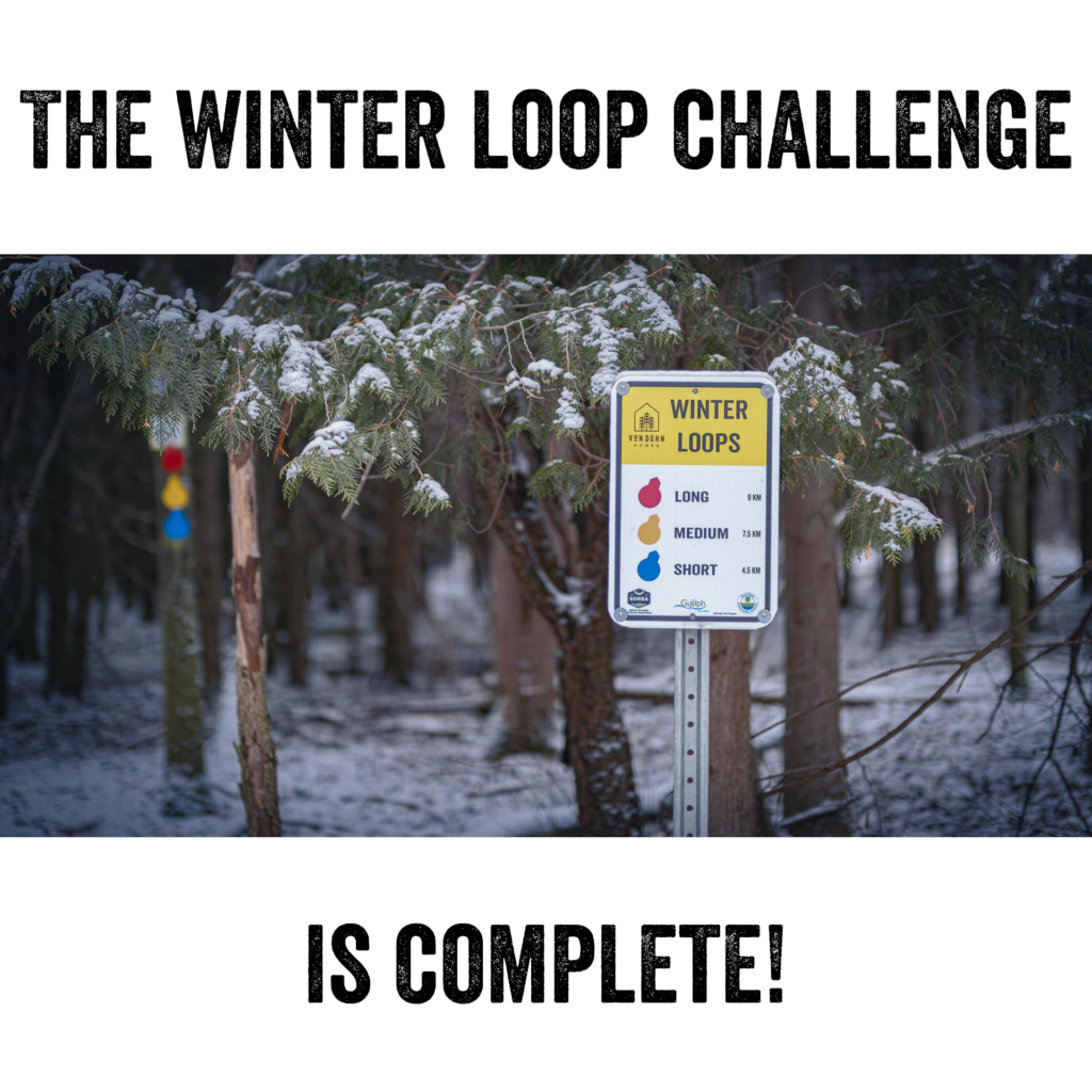 The 23/24 Winter Loop Challenge p/b Von Dehn Homes is COMPLETE ...